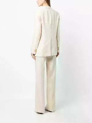 Tagliatore Double-breasted Linen Suit - Neutrals