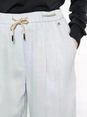 Herno Cropped Drawstring Trousers