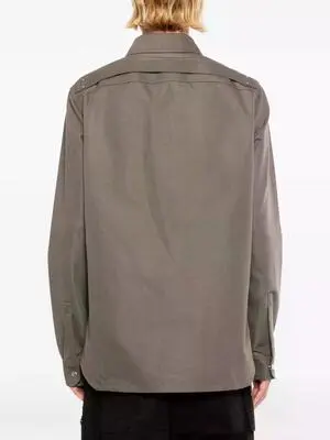 Rick Owens Pocket Shirt Jacket - Brown