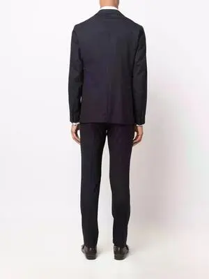 Tagliatore Single-breasted Tailored Suit - Blue
