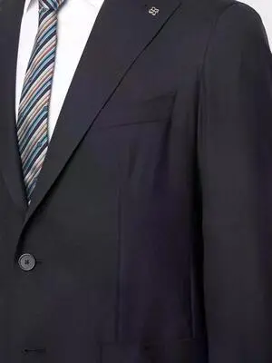 Tagliatore Single-breasted Tailored Suit - Blue