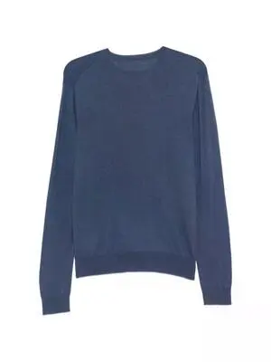 Aspesi Long-sleeve Crew Neck Sweater - Blue