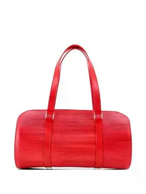 LOUIS VUITTON Soufflot Epi Leather Handbag - Red
