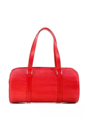 LOUIS VUITTON Soufflot Epi Leather Handbag - Red
