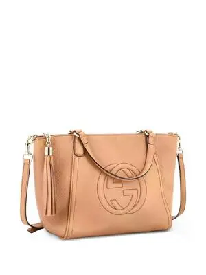 Gucci Soho Convertible Top Handle Bag - Neutrals