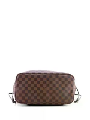 LOUIS VUITTON Neverfull Damier Mm Tote Bag - Brown
