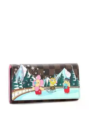 LOUIS VUITTON Sarah Wallet Limited Edition Vivienne Xmas Damier Small Wallets