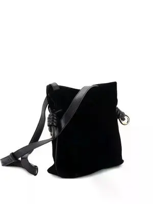 Loewe Flamenco Knot Small Shoulder Bag - Black
