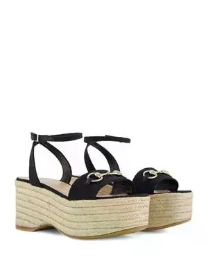 Gucci 75mm Wedge Espadrilles
