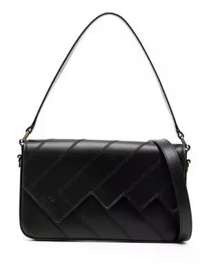 Missoni Flap Wave Leather Shoulder Bag