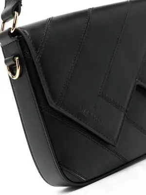 Missoni Flap Wave Leather Shoulder Bag