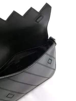 Missoni Flap Wave Leather Shoulder Bag