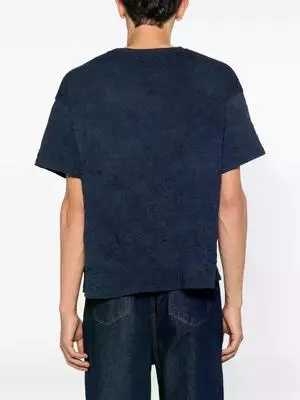 CARTER YOUNG Boxy Distressed T-shirt