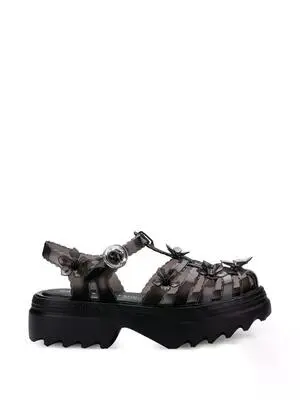 Melissa X Susan Fang Possession Platform Sandals - Black