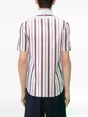 Thom Browne Repp Striped Poplin Shirt
