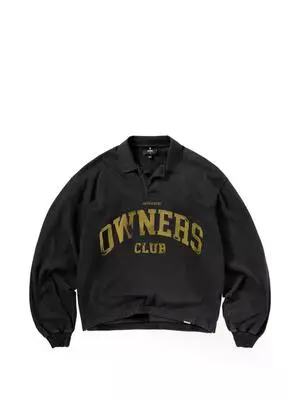 REPRESENT Owners Club Rugby Polo Shirt - Black