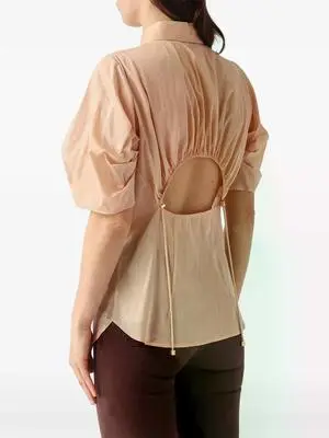 Elisabetta Franchi Open-back Shirt
