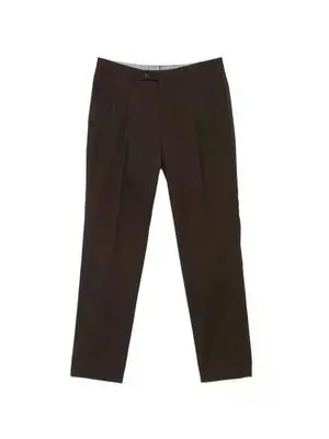 Corneliani Pleated Trousers - Brown