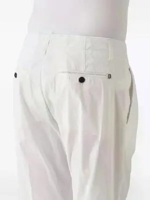 DONDUP Buttoned Trousers - White