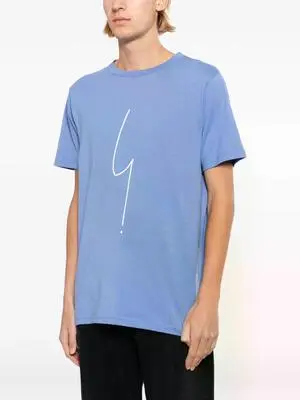 AGNES B. Irony Mark Brando T-shirt - Blue