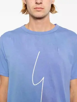 AGNES B. Irony Mark Brando T-shirt - Blue