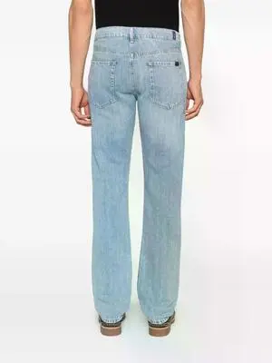 7 For All Mankind Straight Leg Jeans - Blue