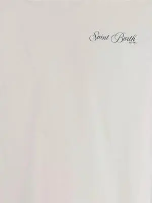 MC2 SAINT BARTH Short-sleeve Graphic-print T-shirt - White