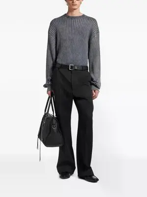 Balenciaga Tailored Trousers With Raw Edge