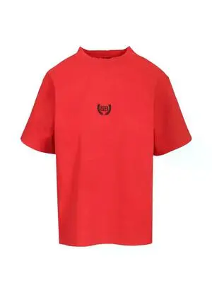 Balenciaga Classic Laurel Short-sleeved T-shirt - Red