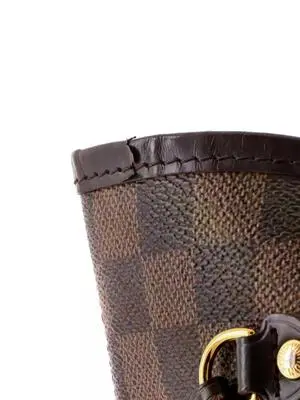 LOUIS VUITTON Neverfull Nm Damier Mm Tote Bag - Brown