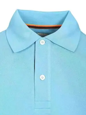 Paul Smith Artist Stripe Polo Shirt - Blue