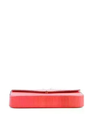 LOUIS VUITTON Felicie Pochette Epi Leather Crossbody Bag - Red