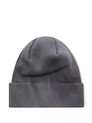 NEIGHBORHOOD Knitted Beanie With Logo Patch - Grey