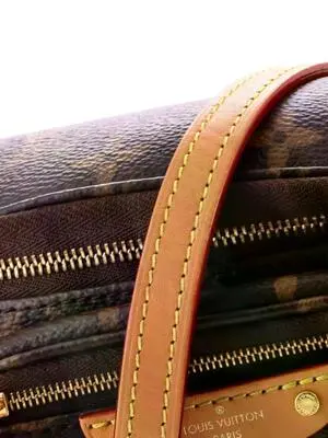 LOUIS VUITTON Bum Bag Monogram Canvas Mini Belt Bag - Brown