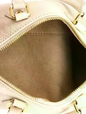 LOUIS VUITTON Papillon Handbag Monogram Empreinte Giant Bb - Neutrals