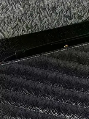 Saint Laurent Monogram Wallet On Chain Matelasse