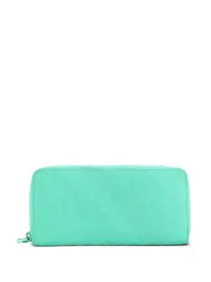 LOUIS VUITTON Zippy Wallet Monogram Taurillon Leather Vertical Small Wallets - Green