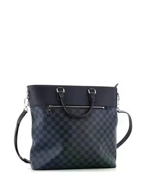 LOUIS VUITTON Newport Damier Cobalt Satchel - Blue