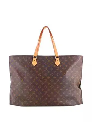 LOUIS VUITTON All In Handbag Monogram Canvas Gm Tote Bag - Brown