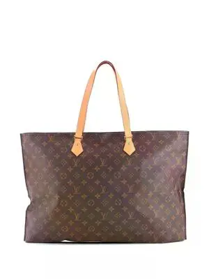 LOUIS VUITTON All In Handbag Monogram Canvas Gm Tote Bag - Brown