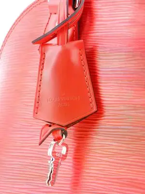 LOUIS VUITTON Alma Handbag Epi Leather Bb Satchel - Red