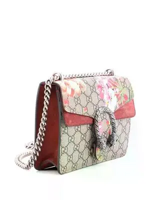 Gucci Dionysus Blooms Print Mini Shoulder Bag - Brown