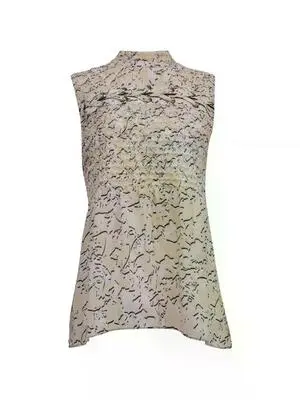 Proenza Schouler Georgette High-neck Top