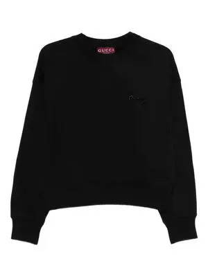 Gucci Logo Cropped Knitwear