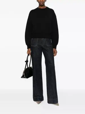 Gucci Logo Cropped Knitwear