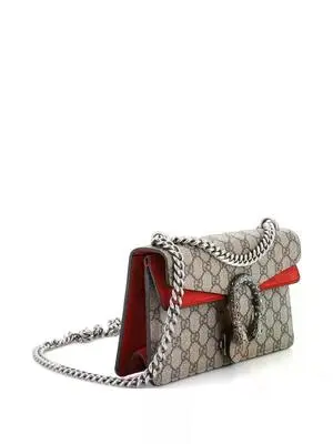 Gucci Dionysus Gg Coated Canvas Small Shoulder Bag - Brown