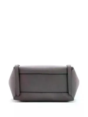 Celine Belt Bag Nano Textured Leather Shoulder Bag - Grey