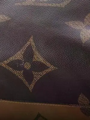LOUIS VUITTON Onthego Reverse Monogram Giant Mm Tote Bag - Brown