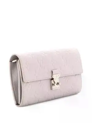 LOUIS VUITTON Metis Wallet Monogram Empreinte Leather Small Wallets
