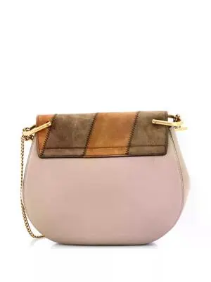 Chloé Drew Patchwork Studded Crossbody Bag